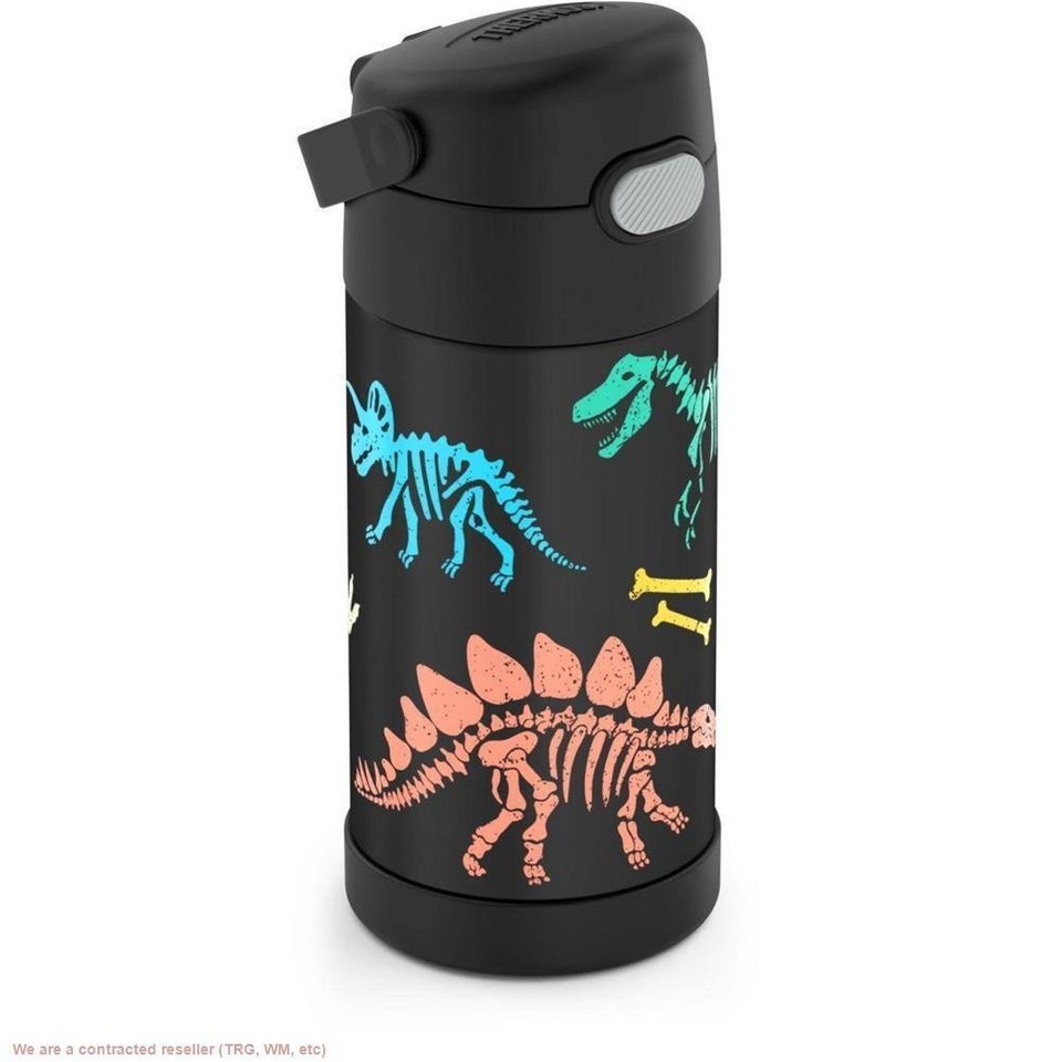 Thermos 12oz FUNtainer Water Bottle with Bail Handle - Glow in the Dark ...