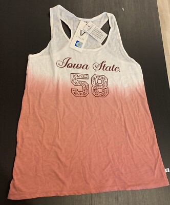 Iowa State Cyclones Women's (NWT) Jess Dip Dye Tank Top, Medium ...