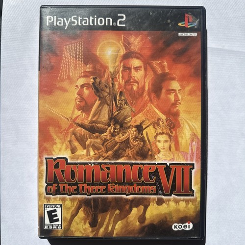 Romance of the Three Kingdoms VII Sony PlayStation 2 PS2 CIB complete ...