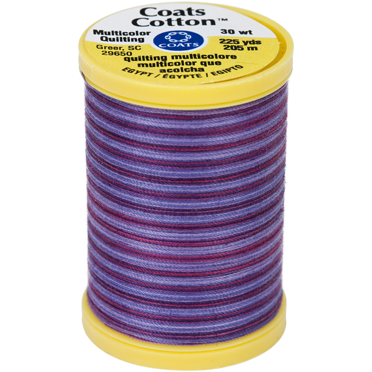 Coats Cotton Machine Quilting Thread Multicolor 225yd-Plum Shadows ...