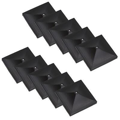 Plastic Fence Post Caps for Fence Posts 75mm x 75mm Protector Cover ...