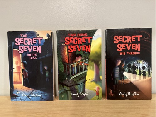 Secret Seven Book Series by Enid Blyton Paperback Books #4-7-8 ...