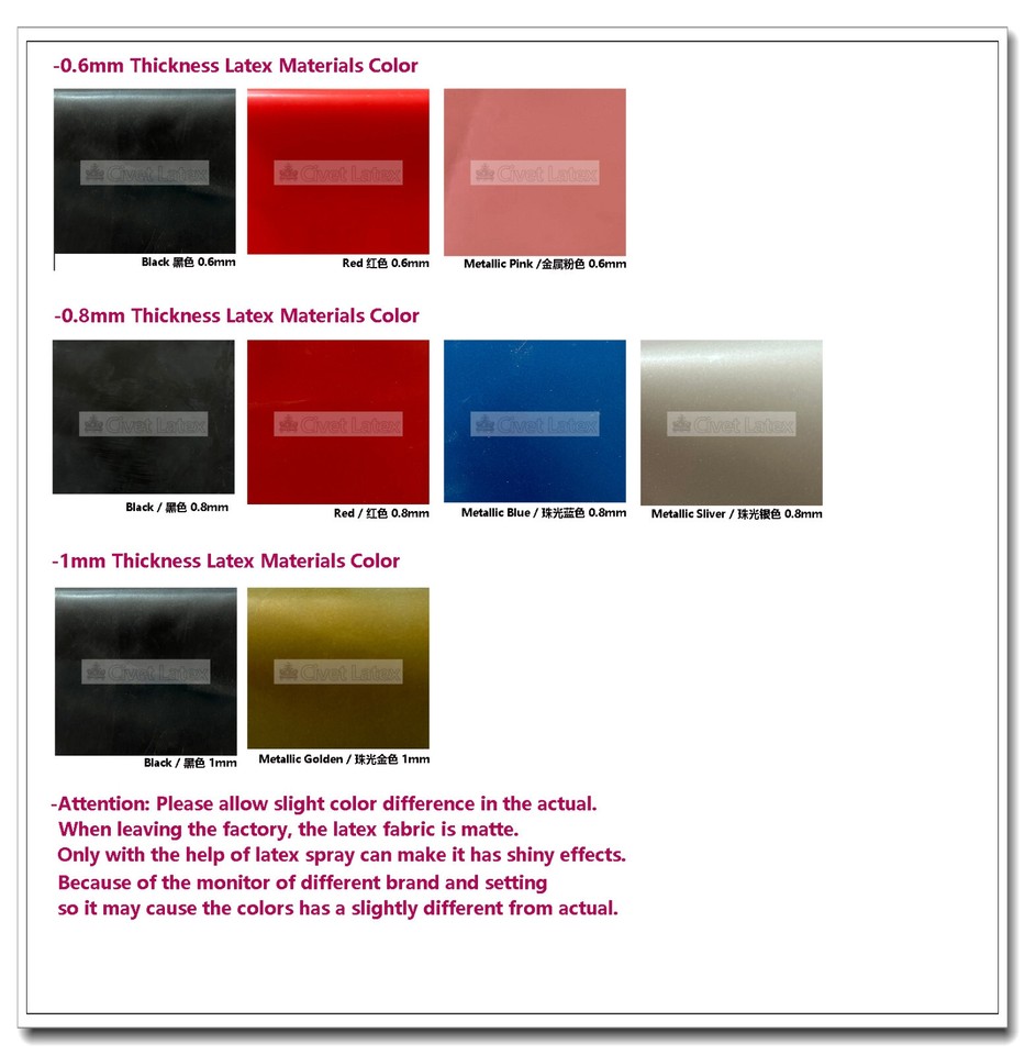 Latex Leggings Wide Trim Cameltoe-Effect Transparent Color Customized 0 ...