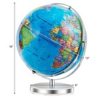 13" Illuminated World Globe 720° Rotating Education Cartography Map W ...