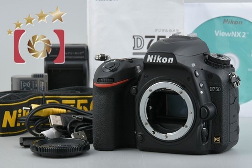 "Shutter count 2,861" Nikon D750 24.3 MP Full Frame Digital SLR Camera ...