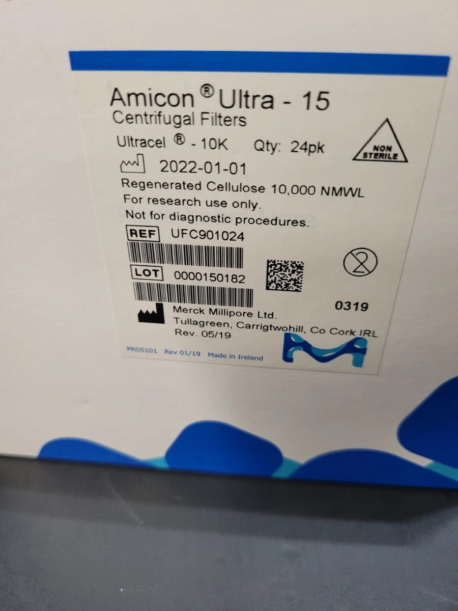 MILLIPORE AMICON ULTRA Centrifugal Filter Unit Ultracel-50, 51% OFF