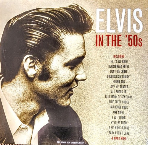 ELVIS PRESLEY - IN THE 50'S - 3-LP SET RED VINYL " NEW, SEALED " | eBay