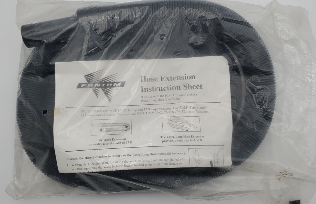 New in Package Fantom Vacuum X Long Extension Hose Fury, Thunder ...