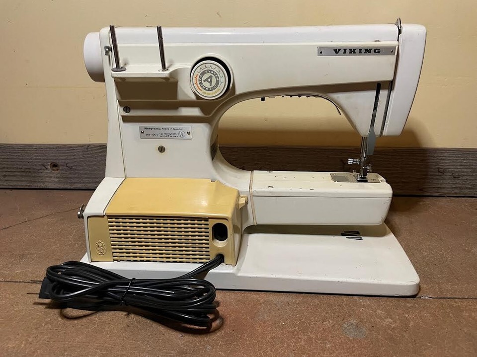 Husqvana Viking 6000 series sewing machine w/ Case Pedal Manuals | eBay