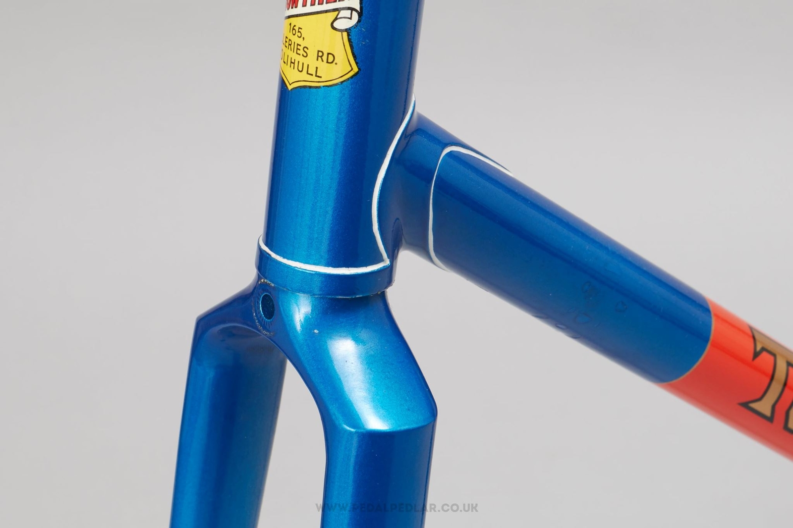 Tom Crowther 56 cm Road Bike Frame Set Steel British - VTG L'Eroica ...