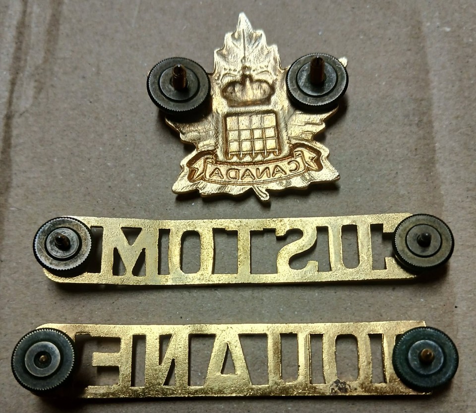Defunct Vintage Canada Customs Douanes Border Services Cap Badge | eBay