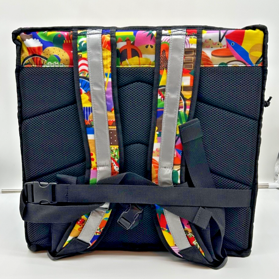 UberEats Limited Edition Artist Series XL Delivery Bag Back *LIMITED ...