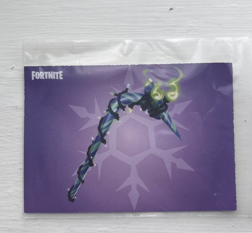 Fortnite Merry Mint Pick Axe - Limited Edition RARE - Used Code | eBay