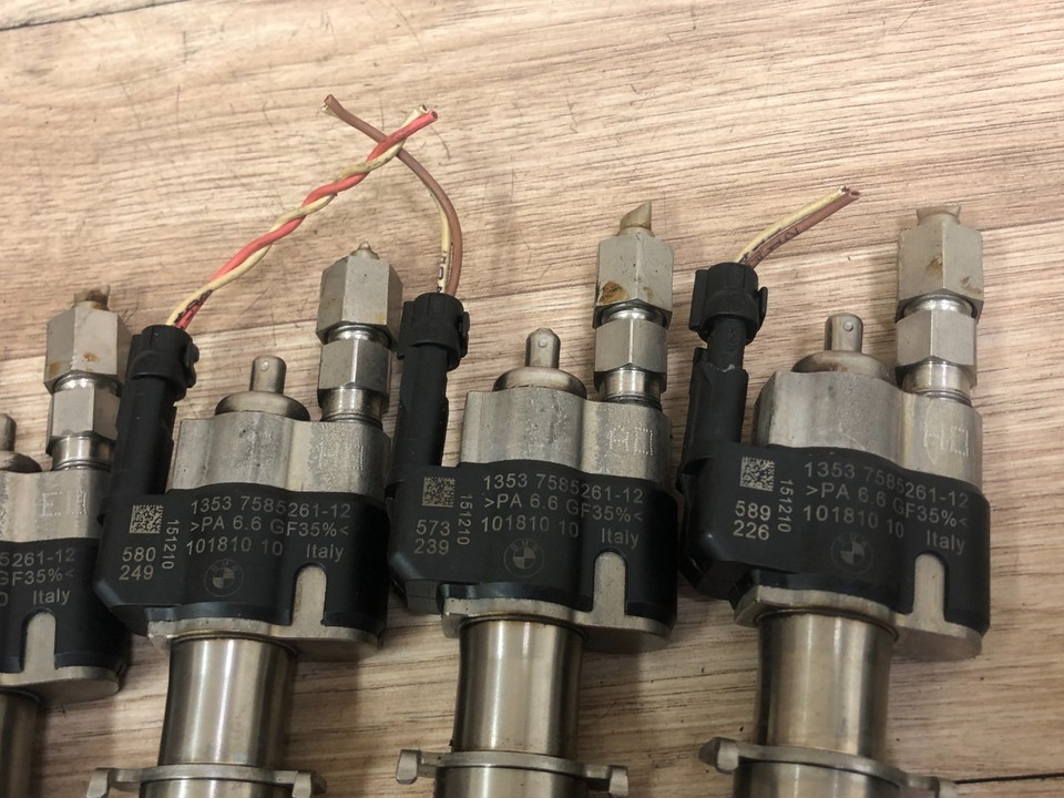 BMW 135 335 535 OEM ENGINE MOTOR HIGH PRESSURE FUEL INJECTOR INDEX 12 ...