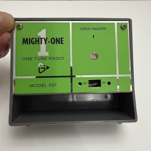 Vintage Graymark Mighty-One 521 One Tube Radio Kit UNBUILT Sealed JAN ...