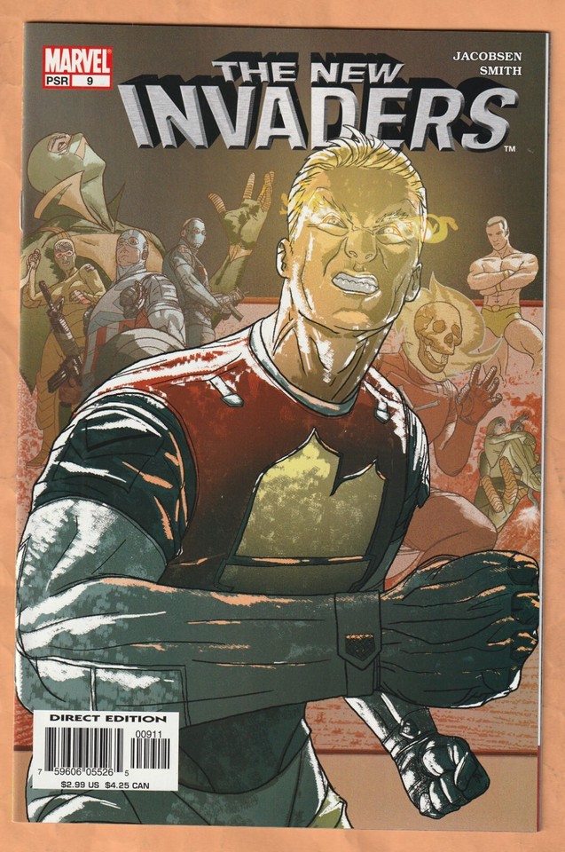 Marvel THE NEW INVADERS No. 0 1 2 3 4 5 6 7 8 9 (2004) Complete Set! Nice Lot! | eBay