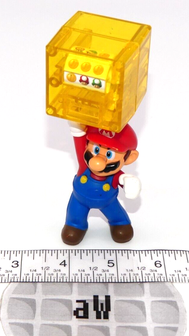 2018 Super Mario Slot Machine Power Up # 5 Figure McDonalds Happy Meal ...