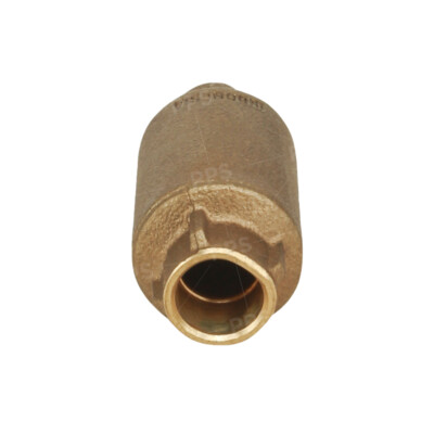 Inline Spring Loaded Check Valve Sweat Connections Cast Brass 1/2"in- 2 ...