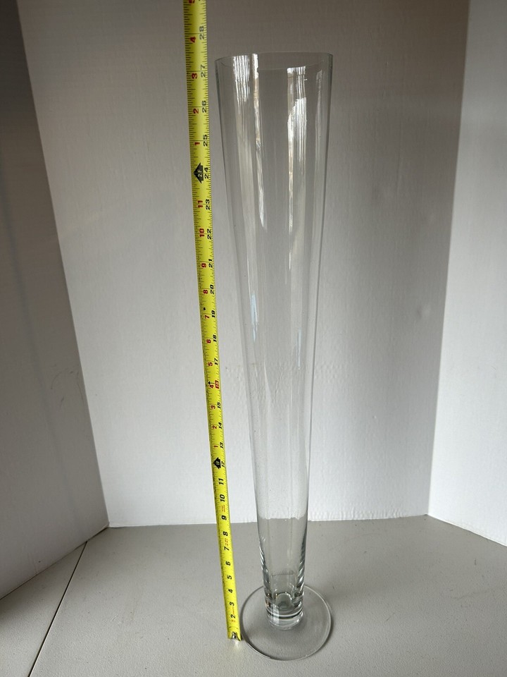 5 Trumpet/Pilsner 20" Tall Vase Wedding Party Centerpiece Decor | eBay