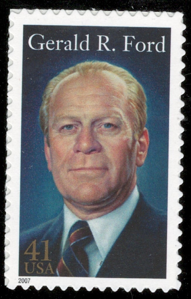 US. 4199. 41c. Gerald R. Ford (1913-2006) 38th President (1974-1977 ...