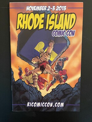 Rhode Island Comicon 2013 Official Program High Grade Collectible D22 ...
