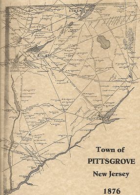Elmer Olivet Palatine Pittsgrove NJ 1876 Maps with Homeowners Names ...