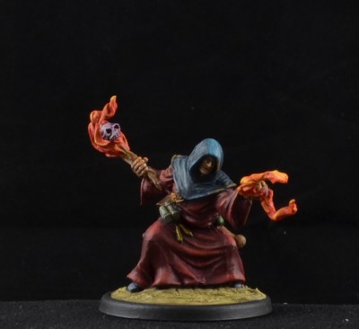 Painted Khalatine, Evil Cultist Reaper Miniatures D&D male mage | eBay