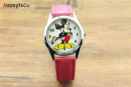 Mickey Mouse Child Boy Girl Man Woman Wrist Watch Moving Hand Choice of ...