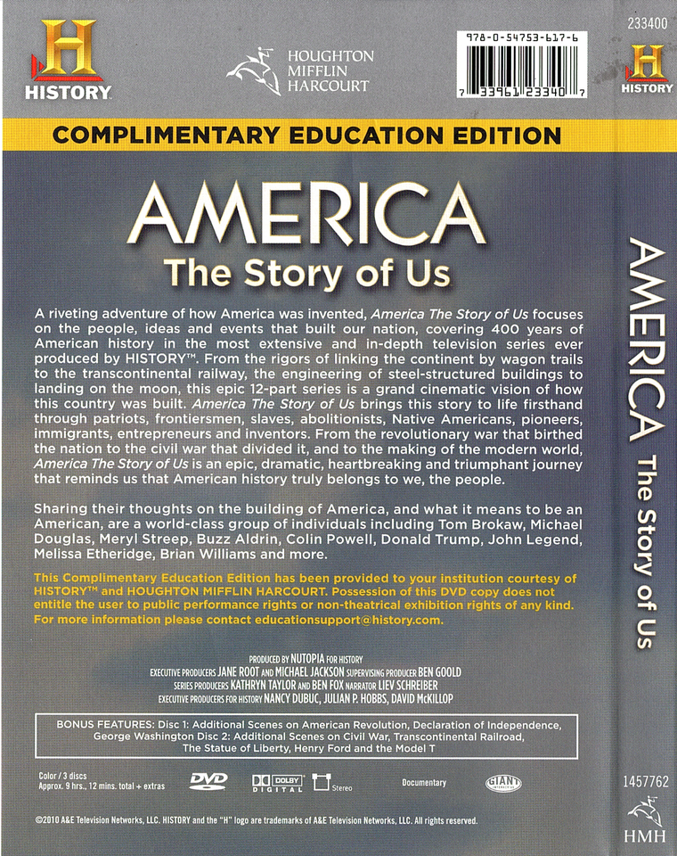 History Channel movies on DVD; 3rd 1 FREE! AETV Network shows ...