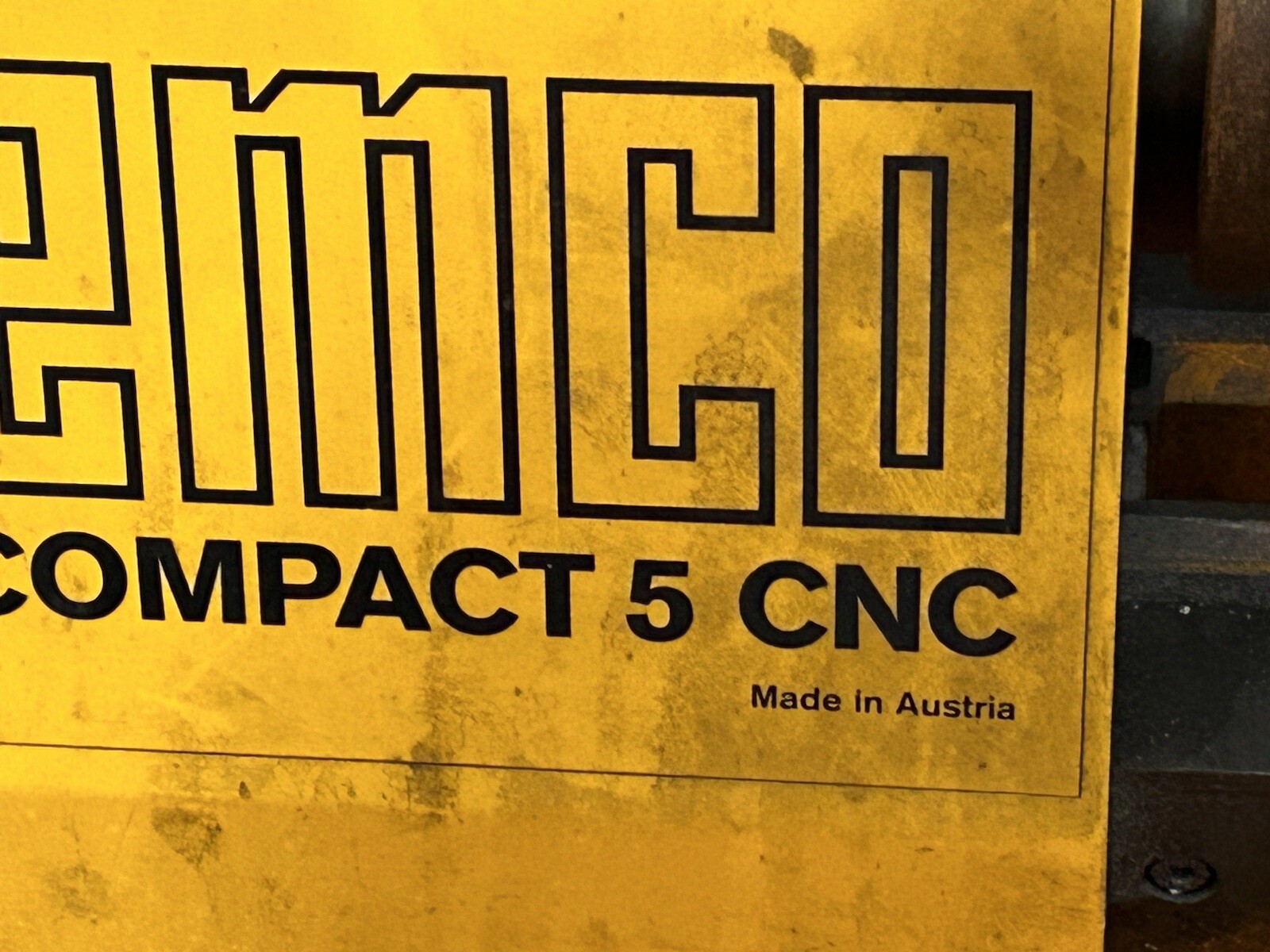 EMCO Compact 5 Lathe Machine, Computer And Monitor, Can Ship | eBay