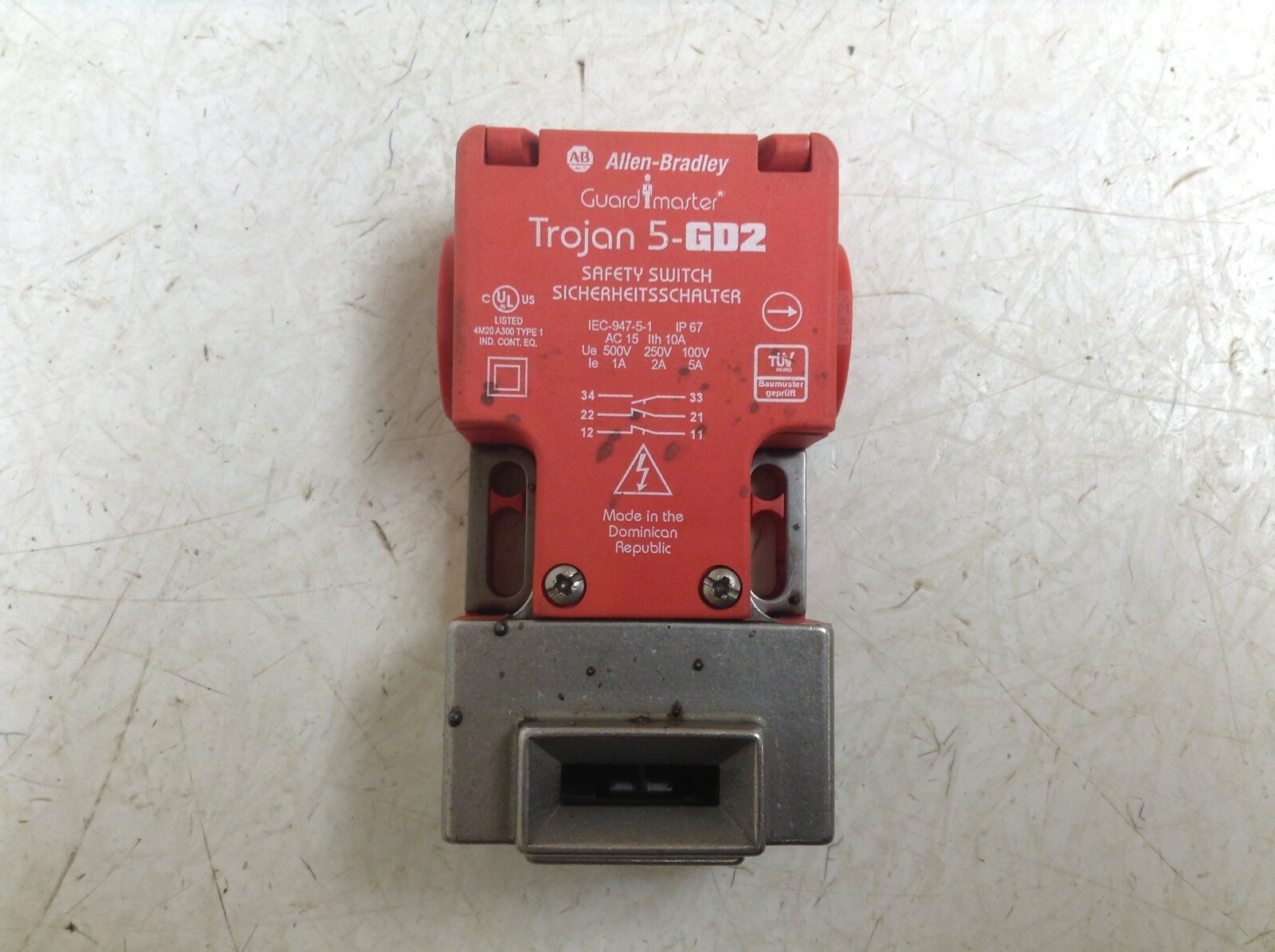 Allen Bradley 440K-T11212 MSS-5 Guard Master Trojan 5-GD2 Safety ...