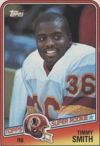 1988 Topps - #11 Timmy Smith (RC) for sale online | eBay
