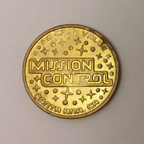 Mission Control Santa Ana, CA Arcade Game Token 22mm | eBay
