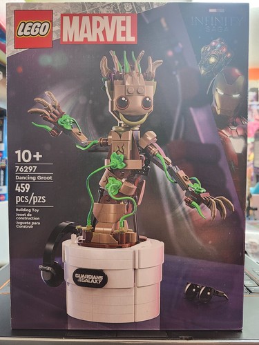 LEGO Marvel: Dancing Groot (76297) 459PCS Building Toy 673419394369| eBay