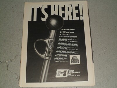 1970 HURST SHIFTER AD / ARTICLE | eBay