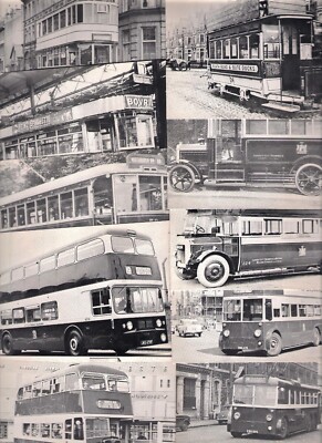 Set of 10 Postcards - City of Cardiff Transport - Trams & Buses ...