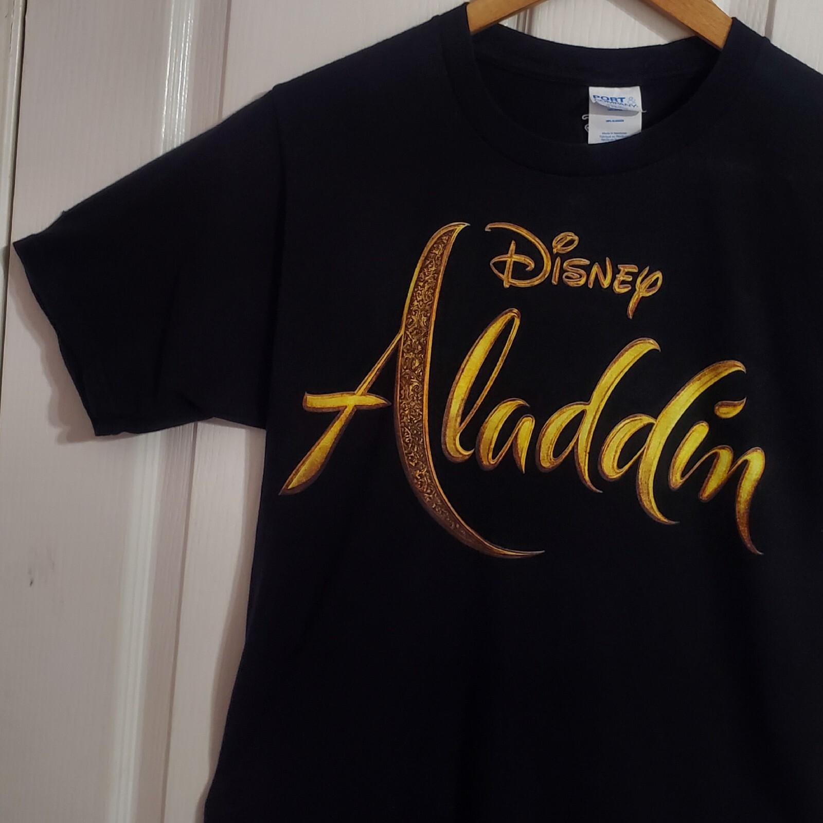 Disney Aladdin Live Action Gold Text Movie Logo Premi… - Gem