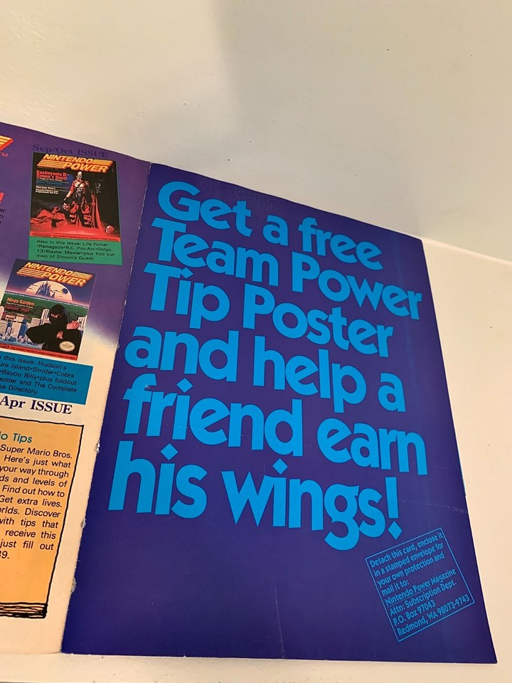 Nintendo Power Magazine Issue Volume #6 TMNT Ninja Turtles May/June ...