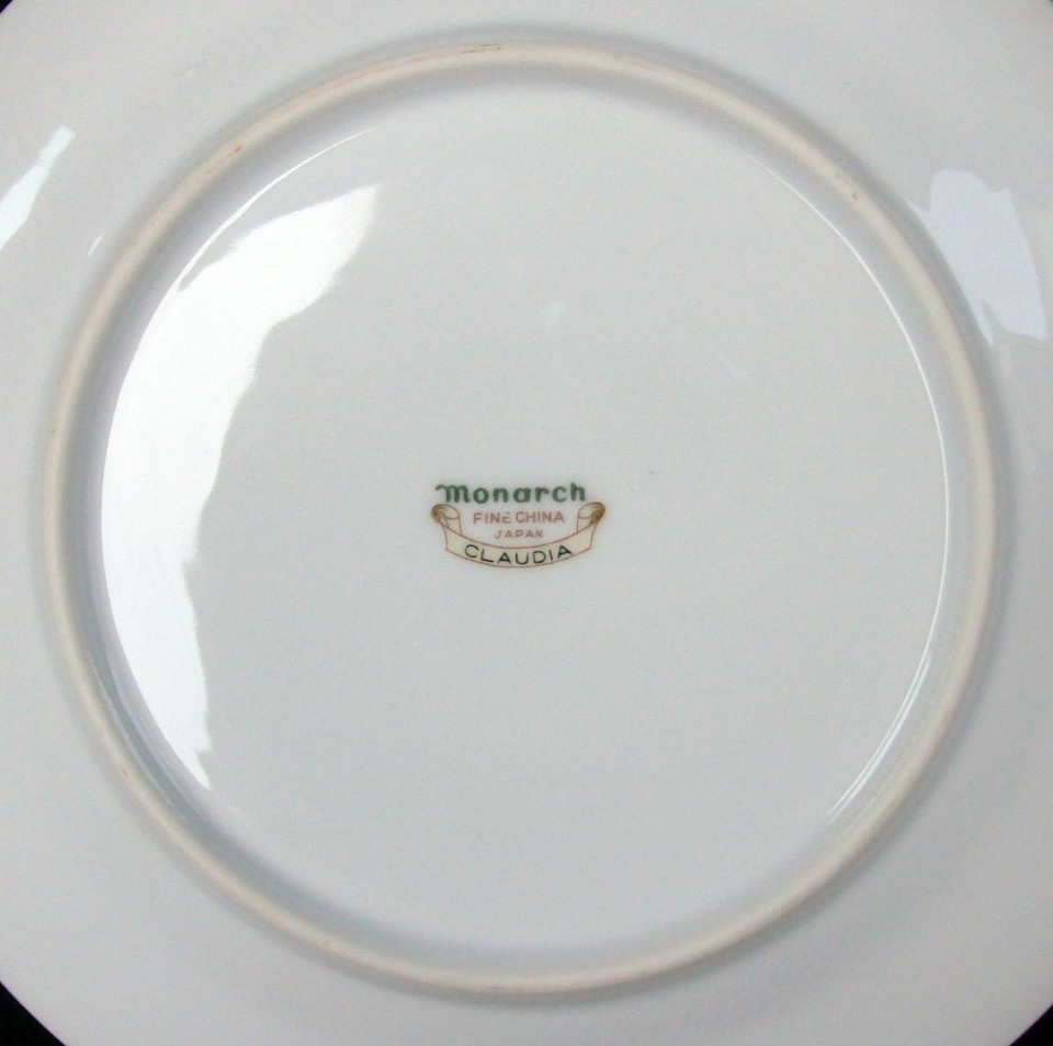 Monarch Fine China Claudia Bread & Butter Plate 6 3/8" | eBay