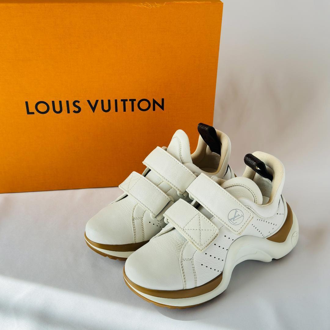 Louis Vuitton LV Arclight Monogram Sneakers, White, S… - Gem