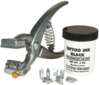 Animal Health & Veterinary - Tattoo Outfit Kit