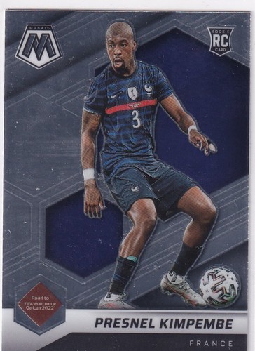 Panini Mosaic 2021-22 Road to Qatar No. 4 Presnel Kimpebe Rookie | eBay.de