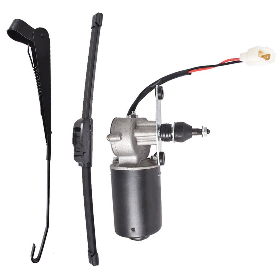 New UTV 12V Electric Windshield Wiper Motor Kit for Polaris RZR for ...