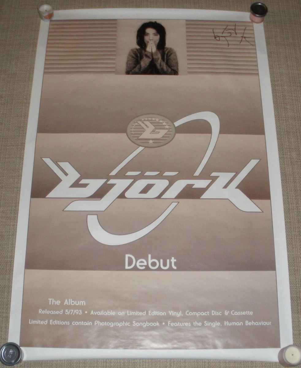 Bjork Debut Poster