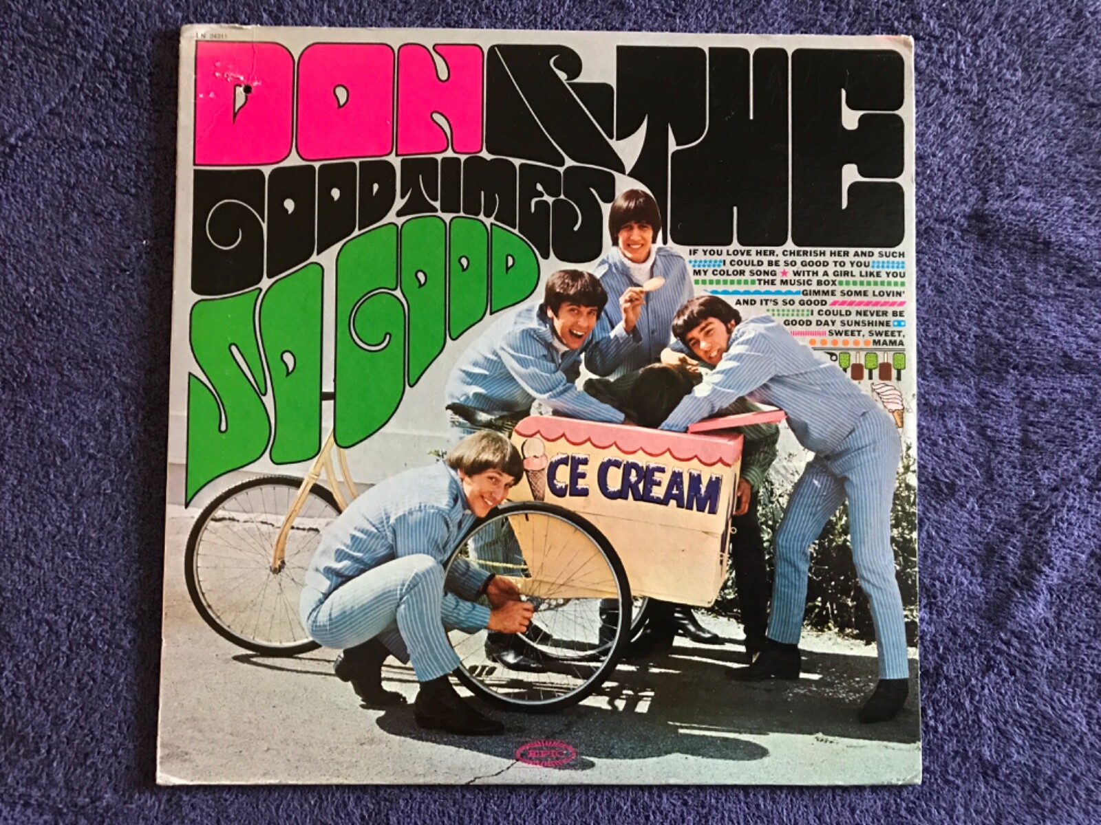 Don & The Good Times 1967 Epic Mono LP “So Good” Jack Nitzsche Don ...