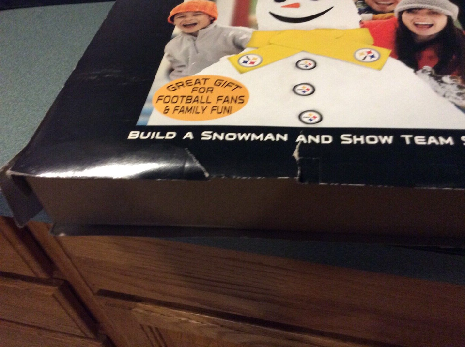 NFL Snow Fan Kit Pittsburg Steelers NIB Snowman | eBay