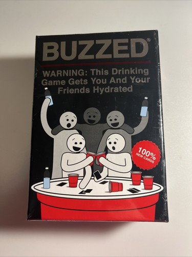 Buzzed Drinking Game Hydration Recently Refreshed Edition 250 Fun Adult ...