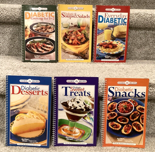 Diabetic Cookbooks Snacks Soups Everyday Sweets Desserts Favorite ...