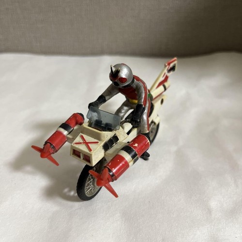 Rare Kamen Rider X Cruiser Red Propeller Popy Vintage Action Figure | eBay