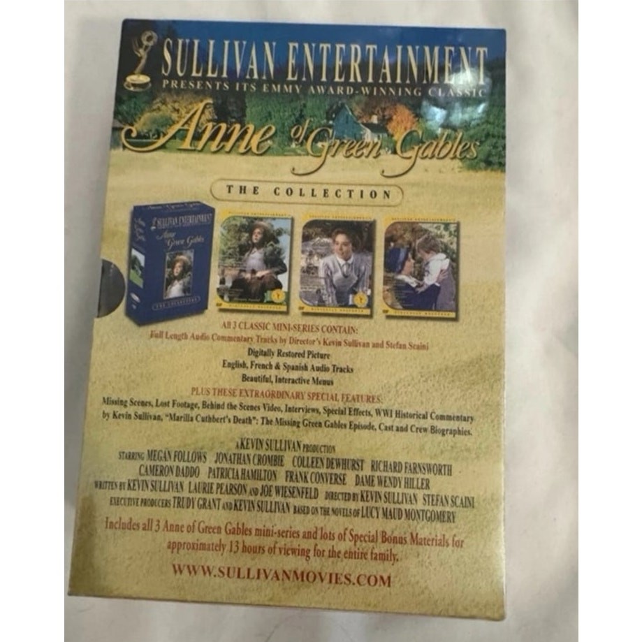 Anne of Green Gables Trilogy The Collection 3 DVD Set NEW | eBay Australia